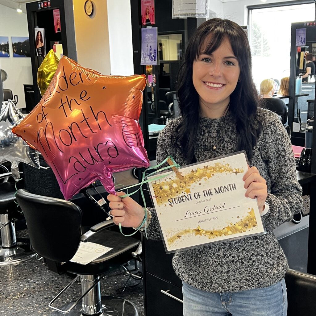 TSPA Fargo Cosmetology School Student of the Month - TSPA Fargo