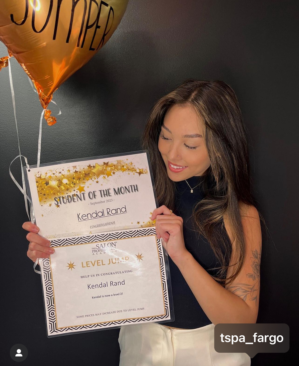Meet Kendal Rand, TSPA Fargo Esthetics School Student of the Month ...