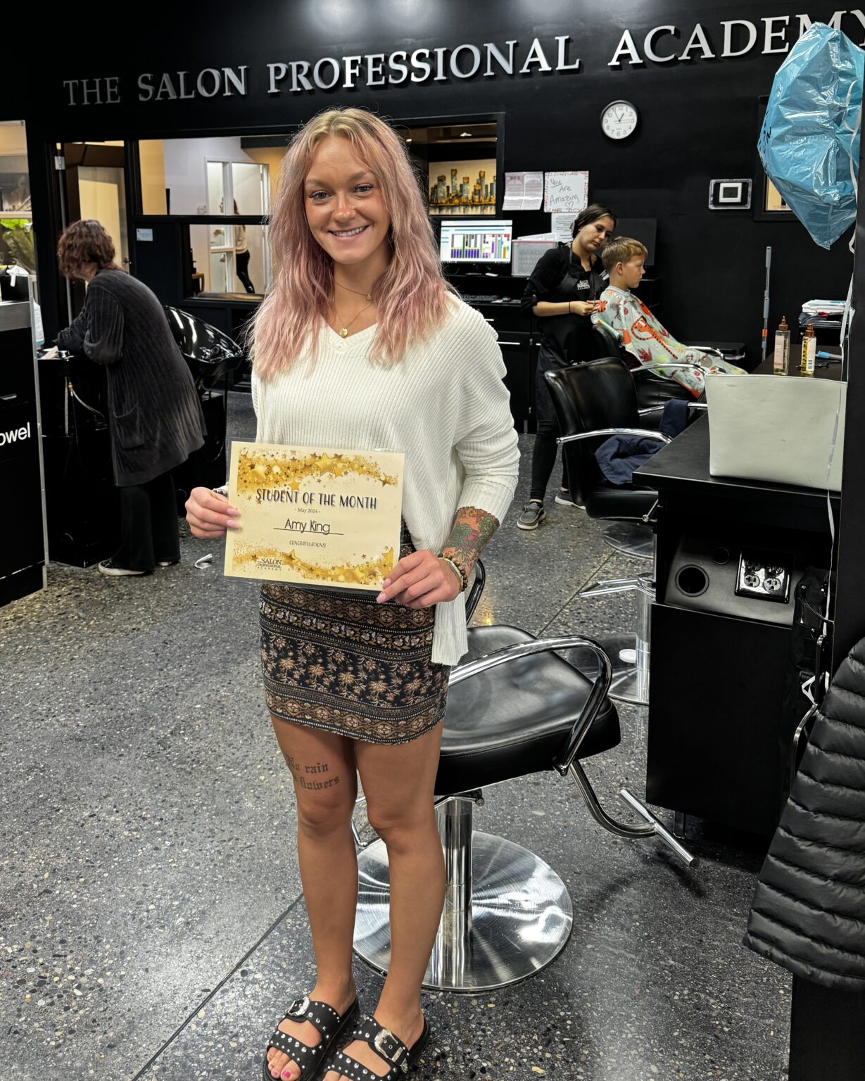 Meet Our May Cosmetology School Student of the Month, Amy King - TSPA Fargo